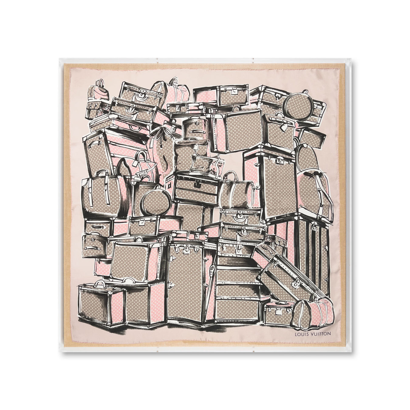 Framed Luxury Scarves – Wexel Art