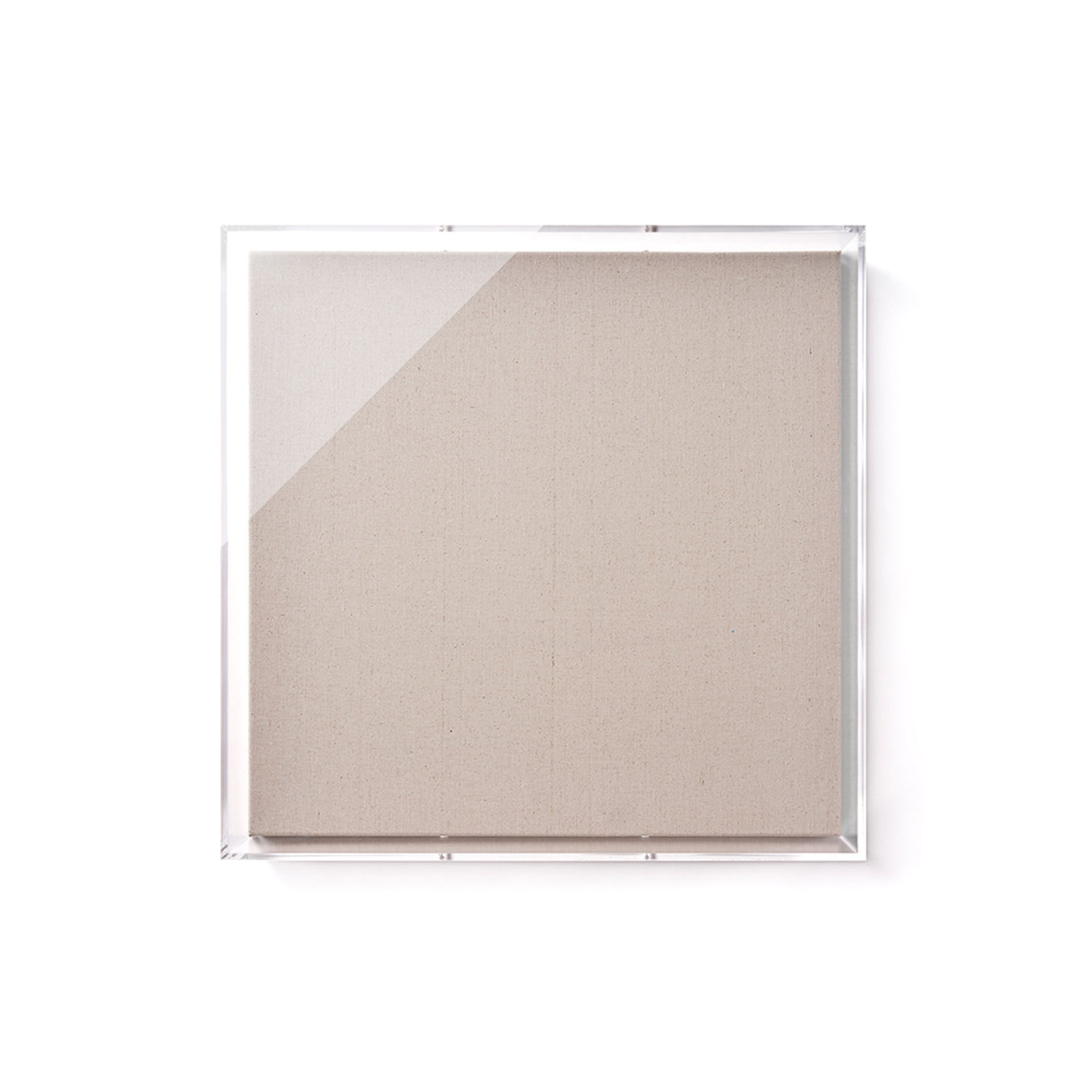 Modern UV-Grade Acrylic Shadowbox with Linen Canvas 3" Depth – Wexel Art