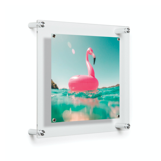 Changeable Art Display | Floating Picture Frame, Kids Frameless Frames ...