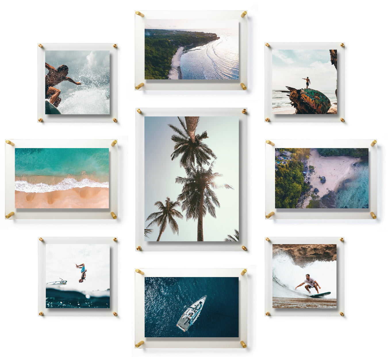 Salon Double Panel Gallery Wall (4014D/4014DG) – Wexel Art