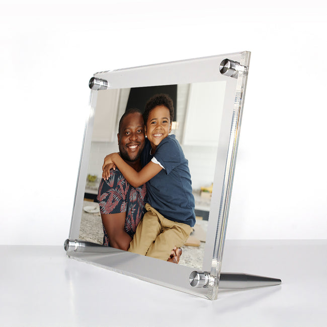 Clear Acrylic Picture Frame - 5x7" Photos for Modern Display – Wexel Art